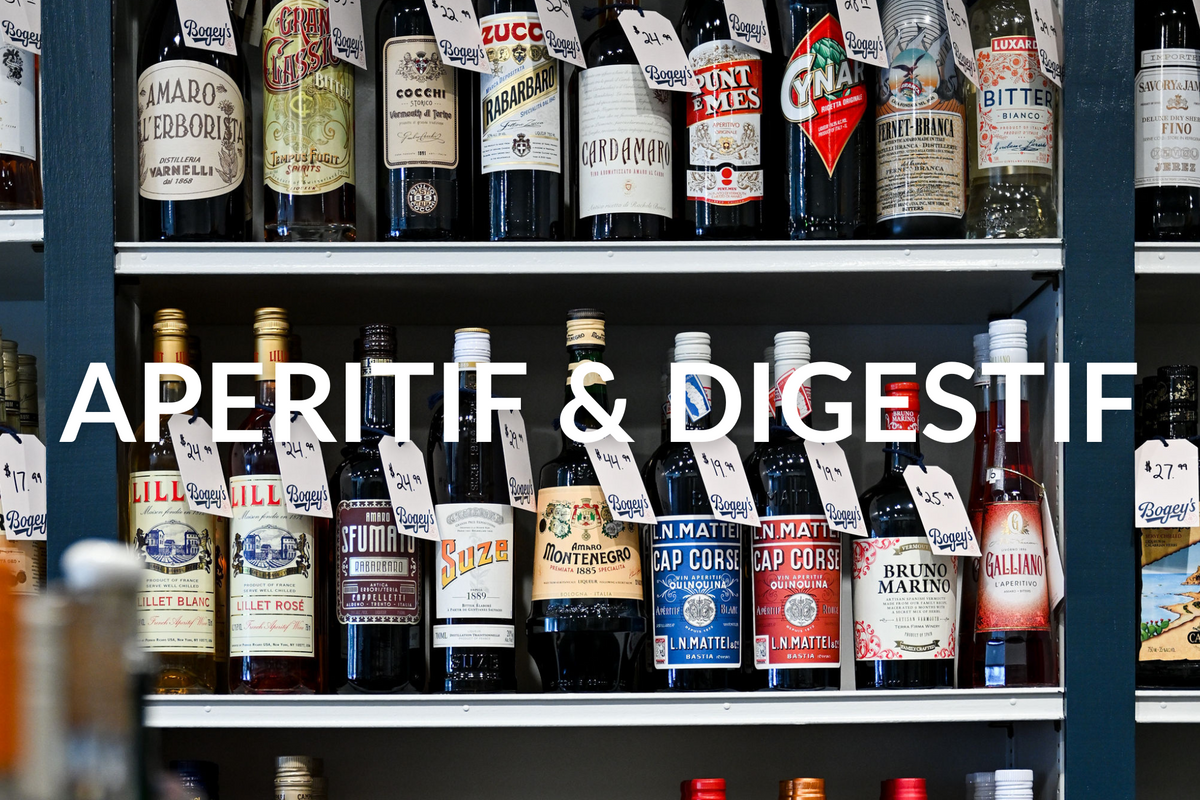 Aperitifs and Digestifs — Bogey's Bottled Goods