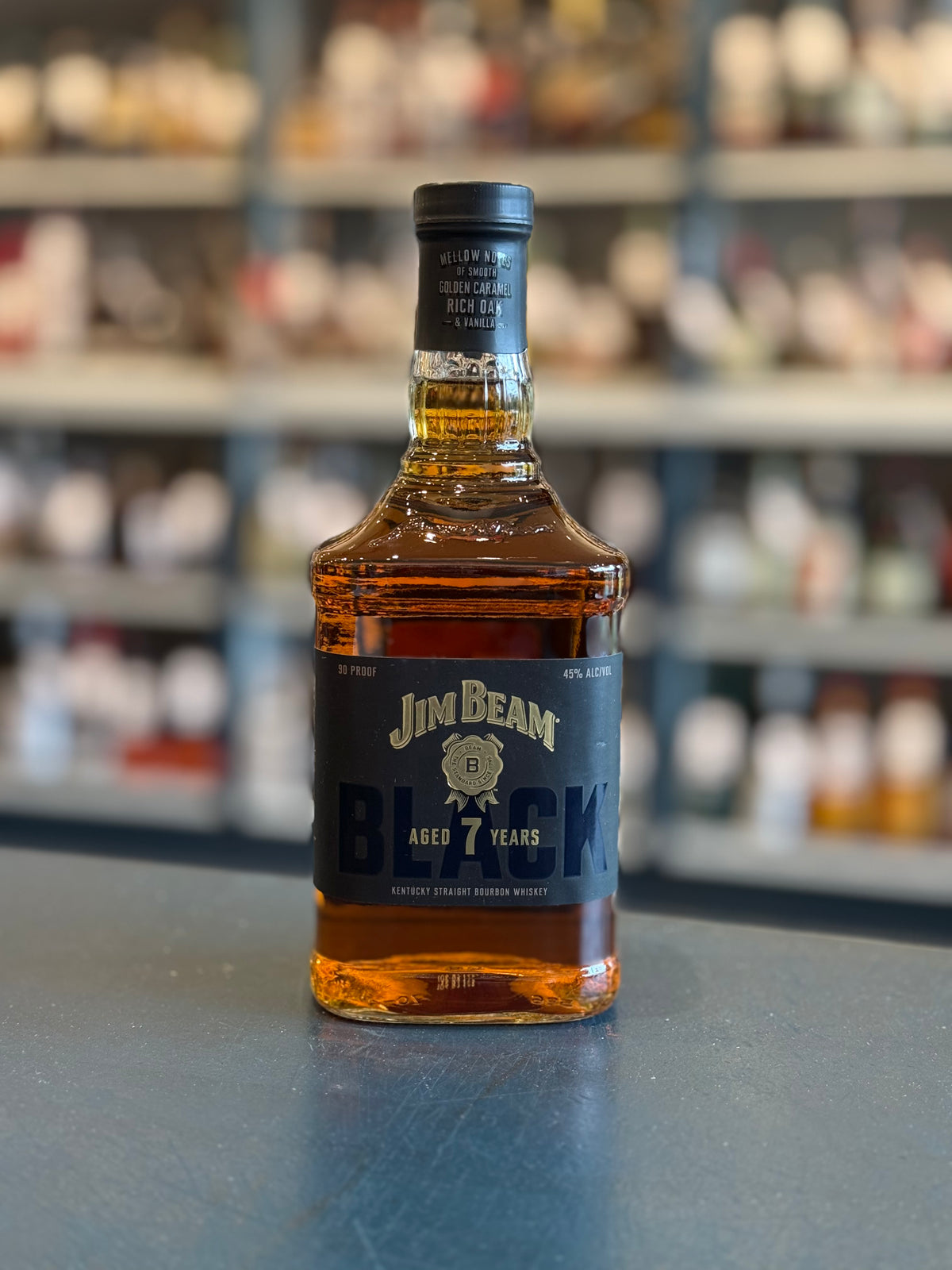 JIM BEAM BLACK 7 YEAR BOURBON WHISKEY — Bogey's Bottled Goods