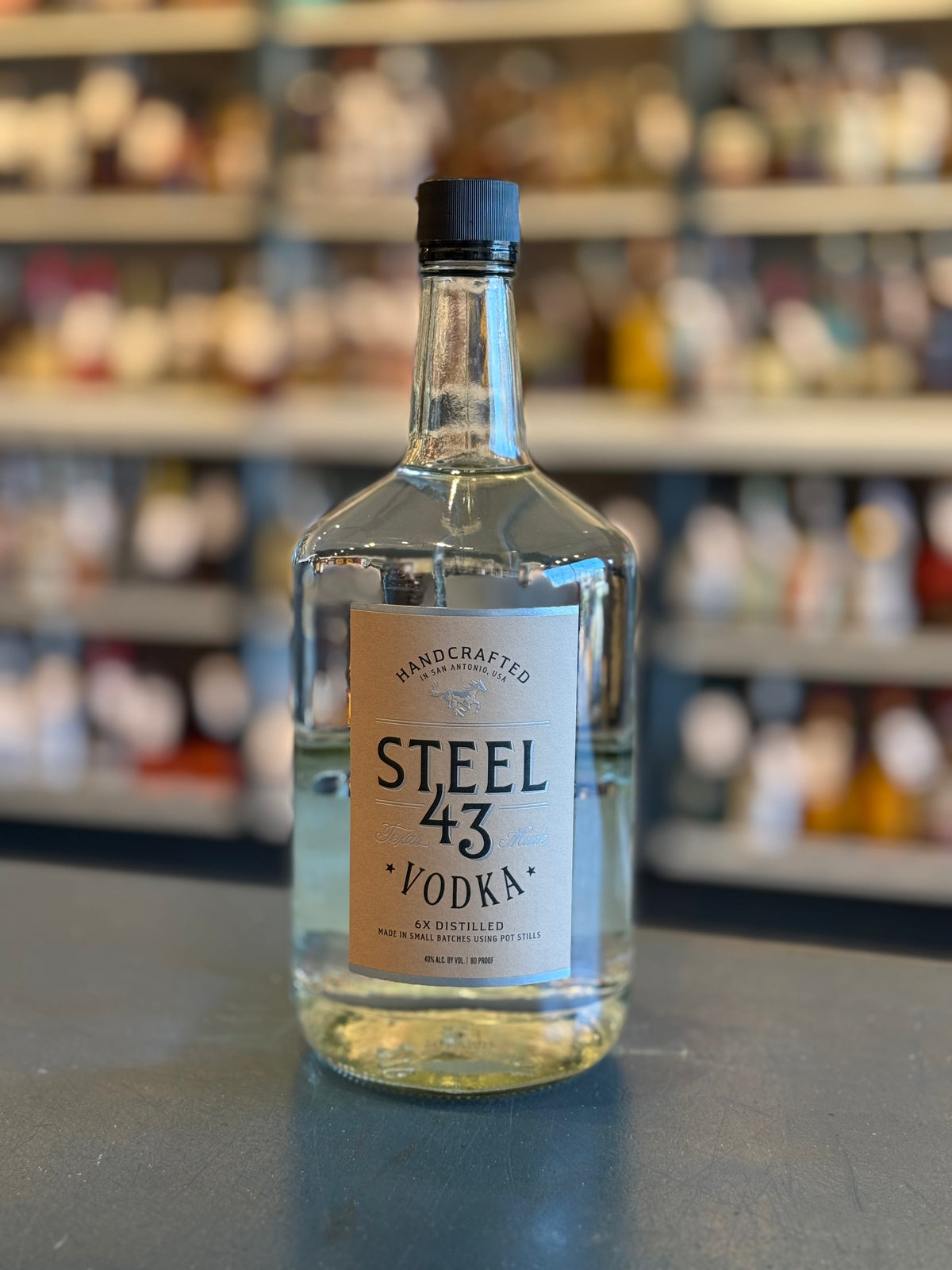 STEEL 43 VODKA — Bogey's Bottled Goods