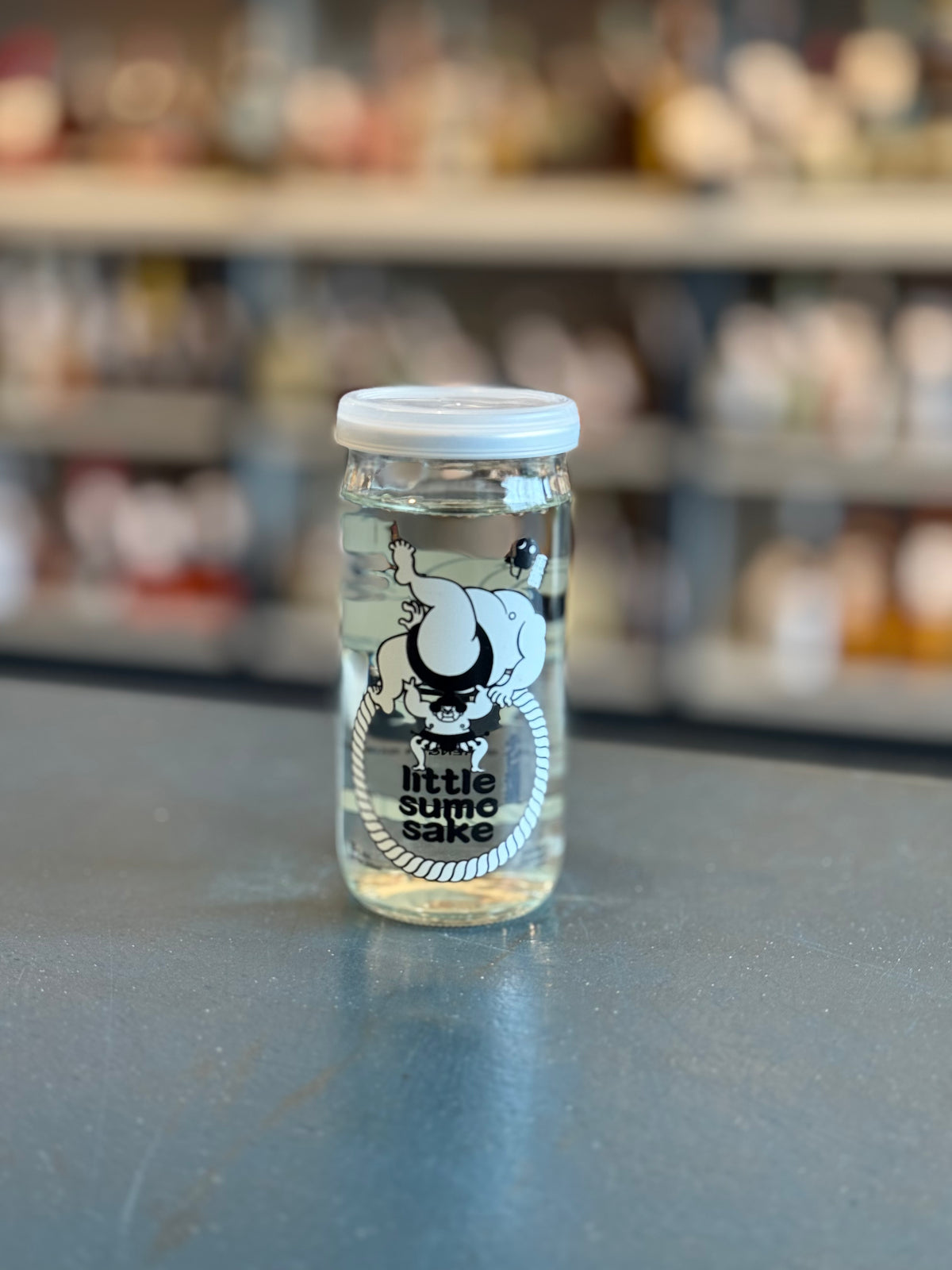 CHIBI ZUMO 'LITTLE SUMO' JUNMAI GENSHU SAKE, JAPAN NV — Bogey's Bottled ...