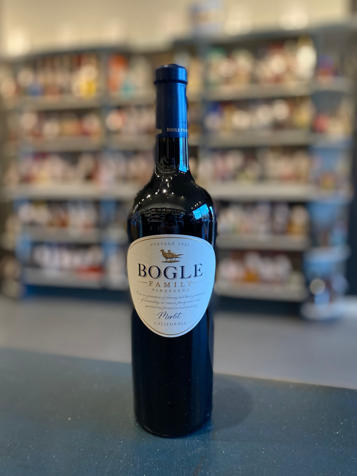 BOGLE VINEYARDS MERLOT, CALIFORNIA 2021 — Bogey's Bottled Goods