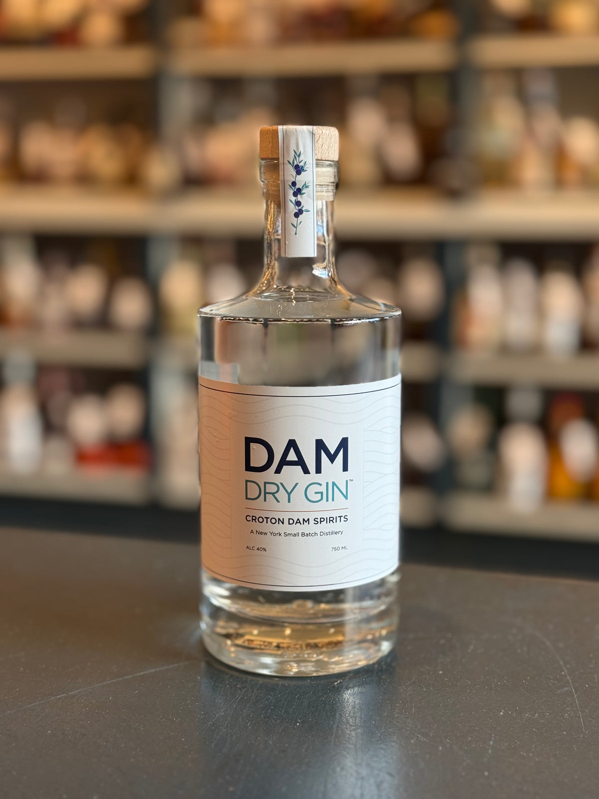 CROTON DAM SPIRITS DRY GIN, NEW YORK — Bogey's Bottled Goods