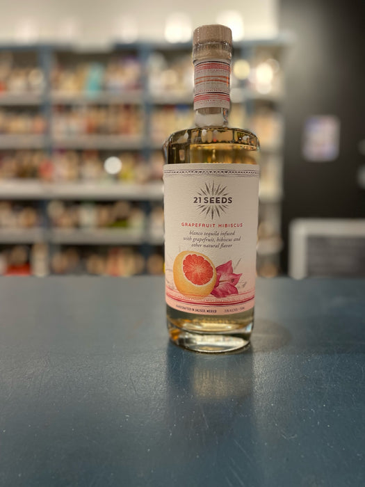 21 SEEDS GRAPEFRUIT HIBISCUS TEQUILA — Bogey's Bottled Goods