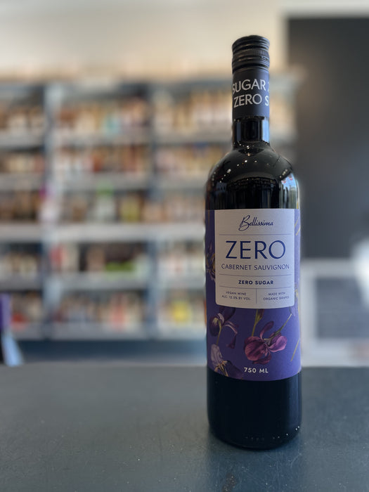 BELLISSIMA ZERO SUGAR CABERNET SAUVIGNON, ITALY 2021 — Bogey's Bottled Goods