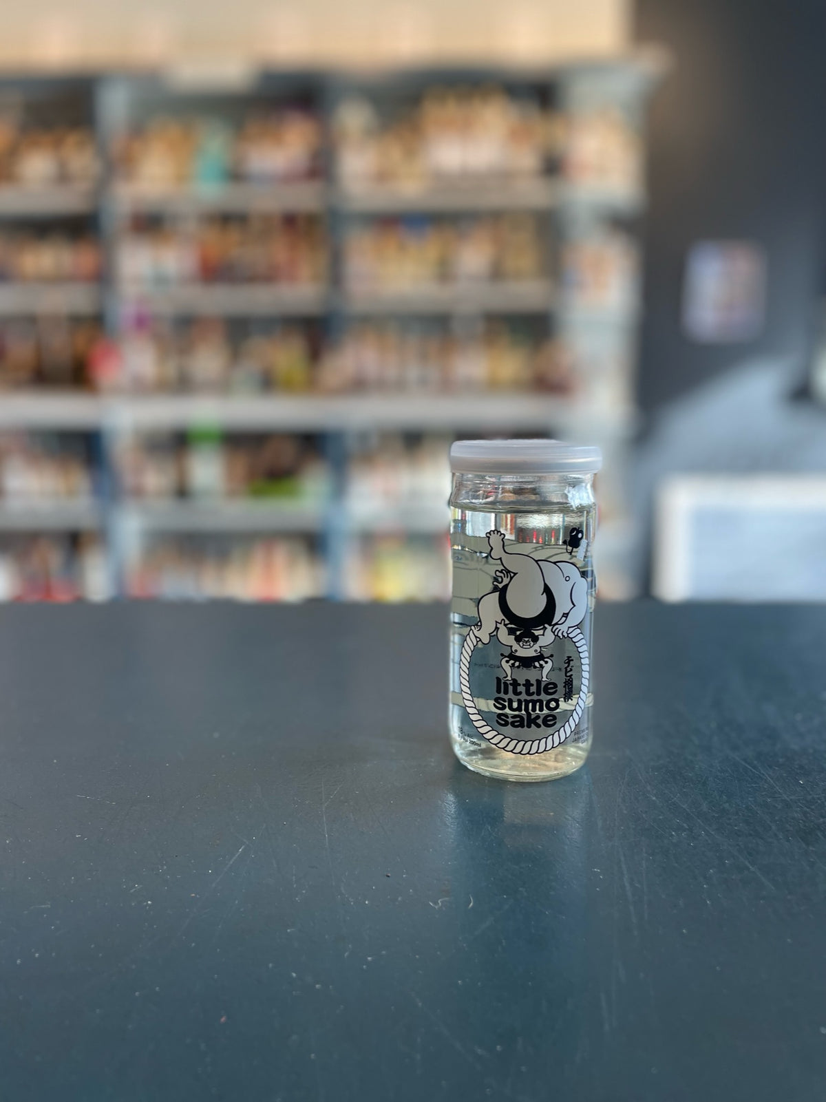 CHIBI ZUMO 'LITTLE SUMO' JUNMAI GENSHU SAKE, JAPAN NV — Bogey's Bottled ...