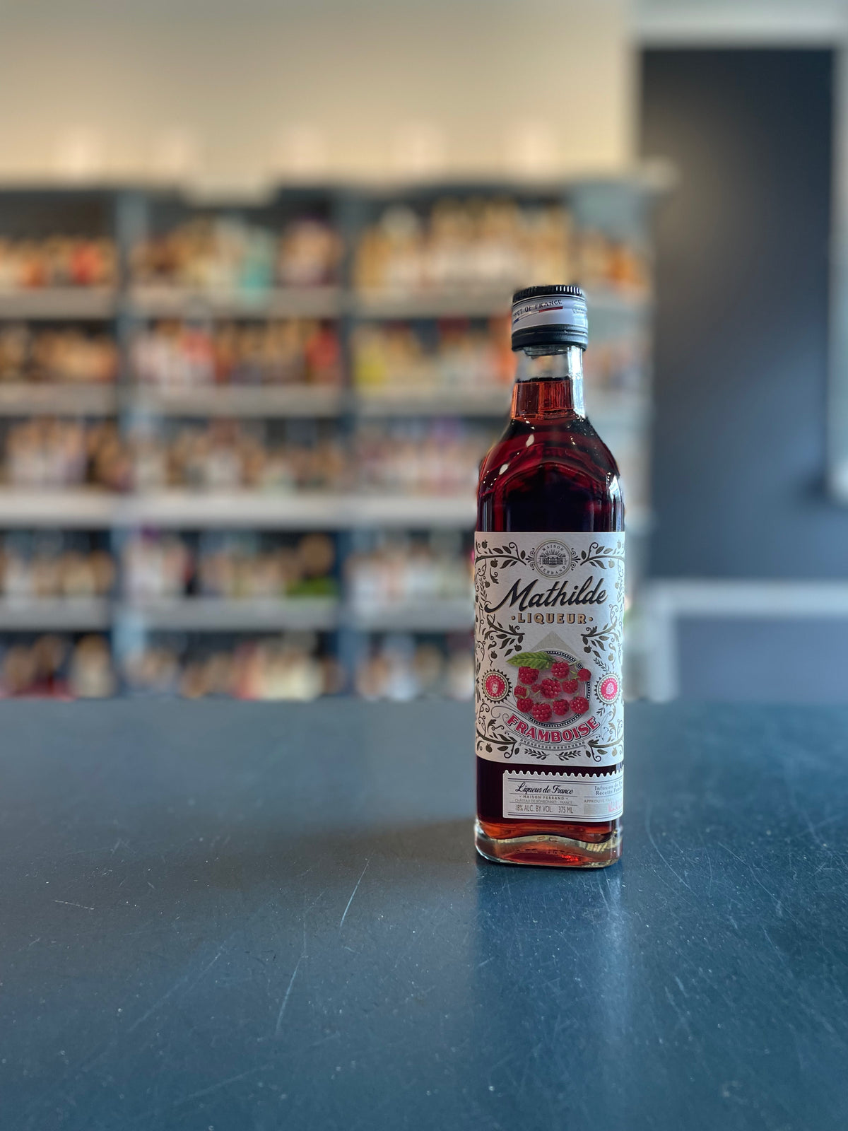 MATHILDE FRAMBOISE LIQUEUR — Bogey's Bottled Goods