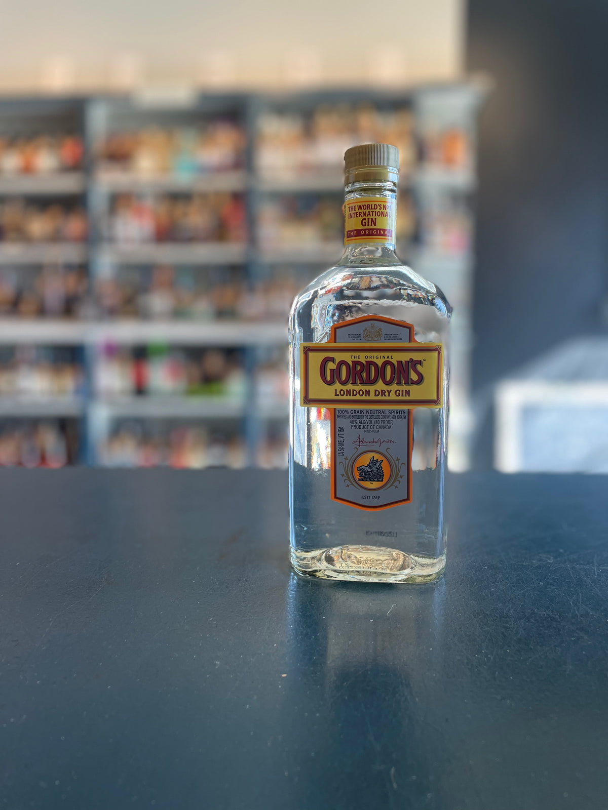 GORDON'S LONDON DRY GIN — Bogey's Bottled Goods
